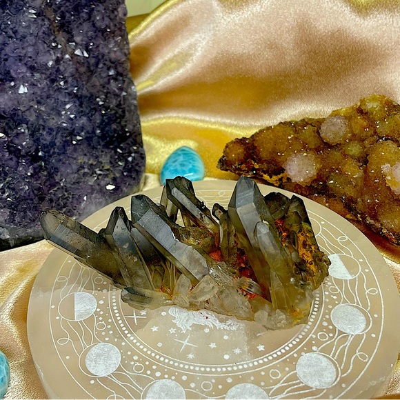 Jewelry | Large Smoky Lumerian Cluster | Poshmark